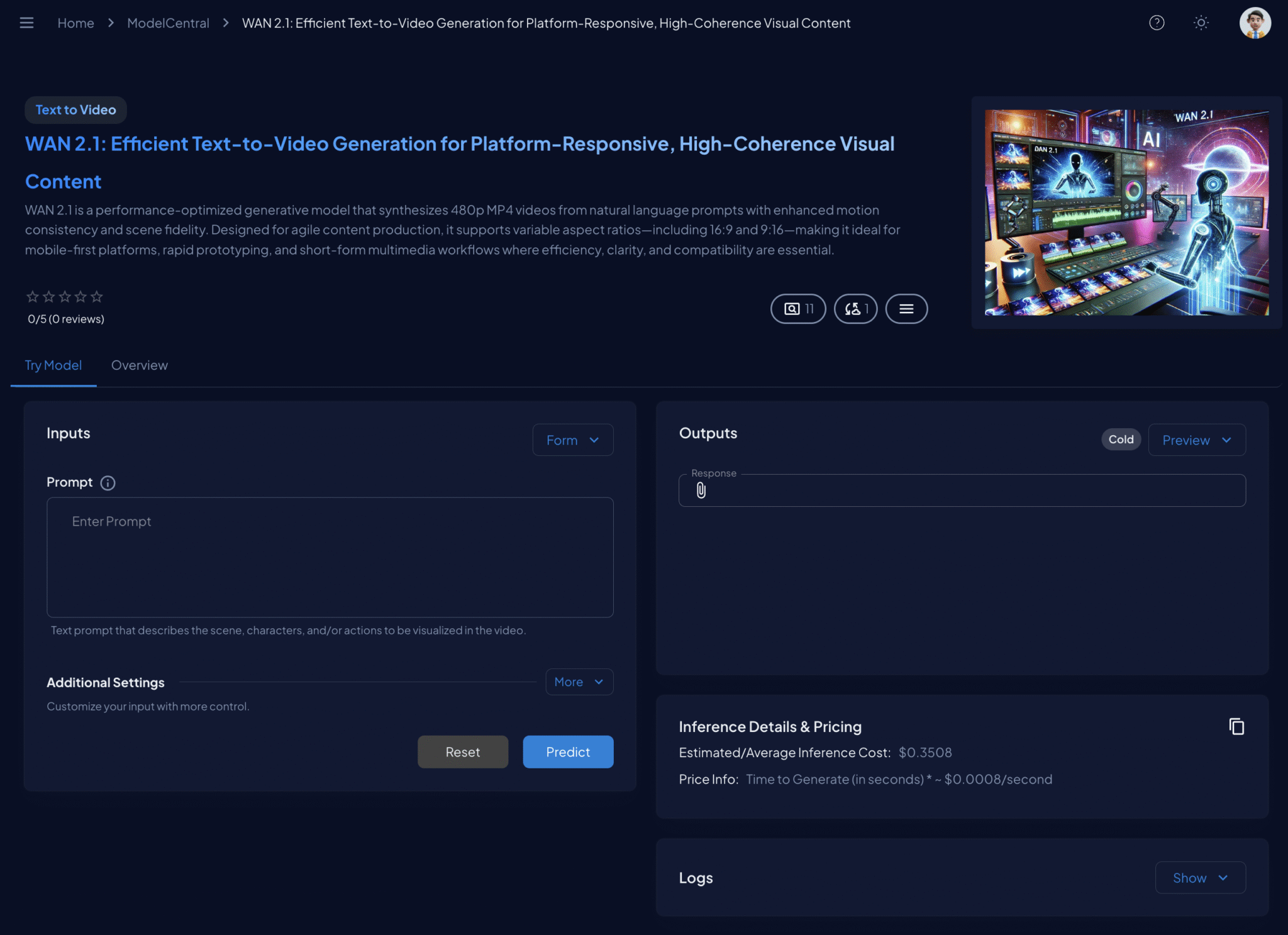 Landing Page - UnityPredict